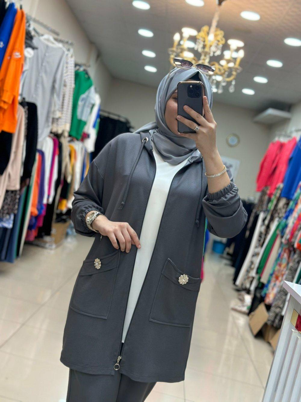 Seyone Takım Gri Modelleri En Uygun Fiyatlarla